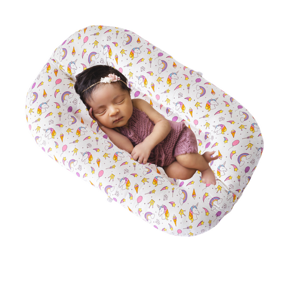 Portable cotton breathable bionic baby bed wrapped anti-startle anti-p ...